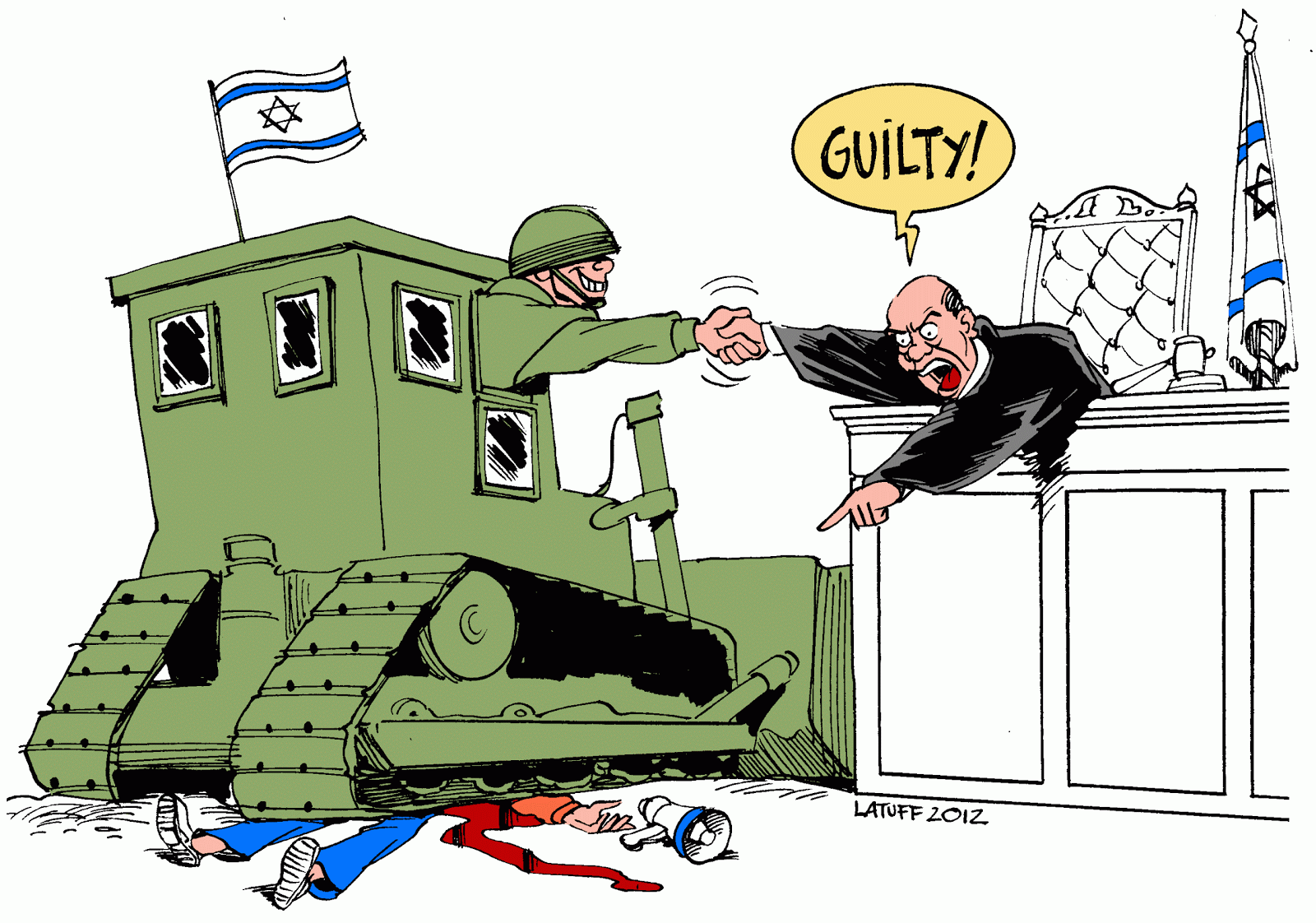 Palestine Solidarity Demo Information Centre: #Cartoon – #Israel ...