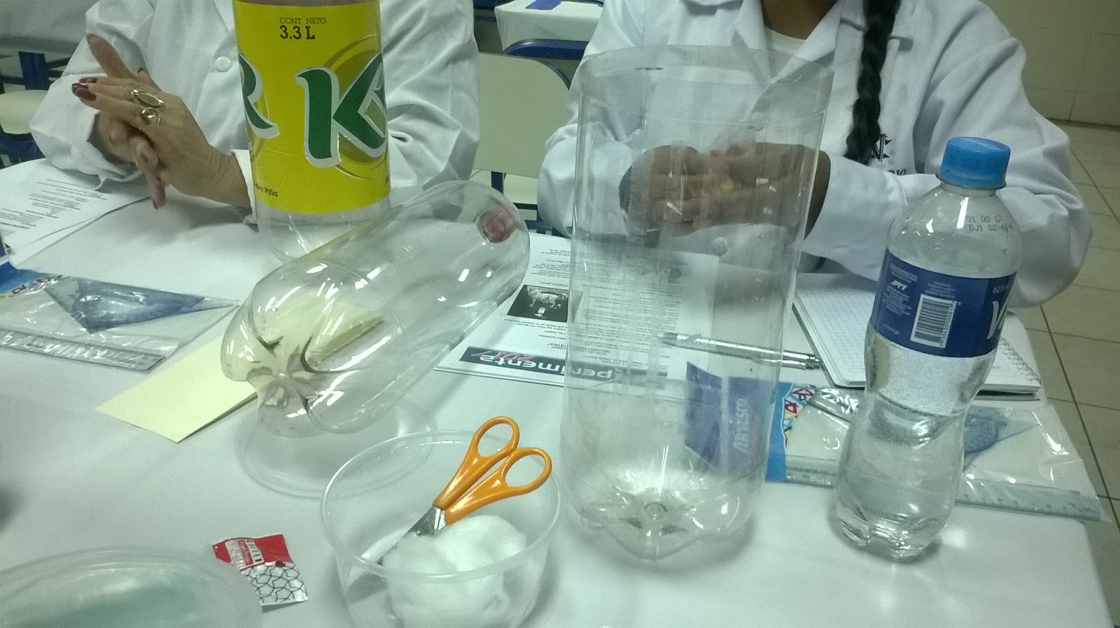 En clase con Miss Paola : EXPERIMENTO "LA BALANZA HIDROSTÁTICA"