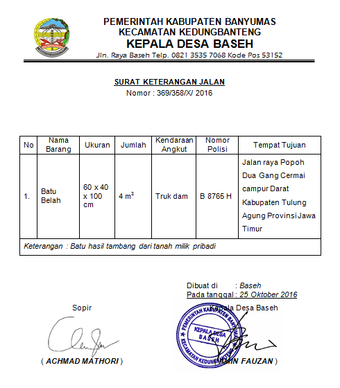 Tujuan Register Surat Di Kantor Desa - Delinewstv