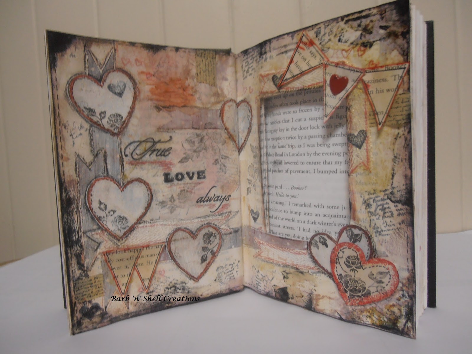 BaRb'n'ShEll Creations: Altered Book - Love this idea!