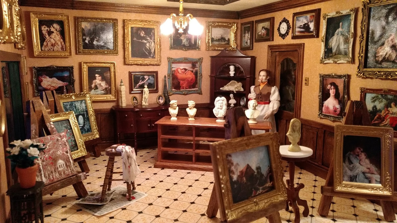 My Miniature World: More Works of Art for J.R. Art Gallery