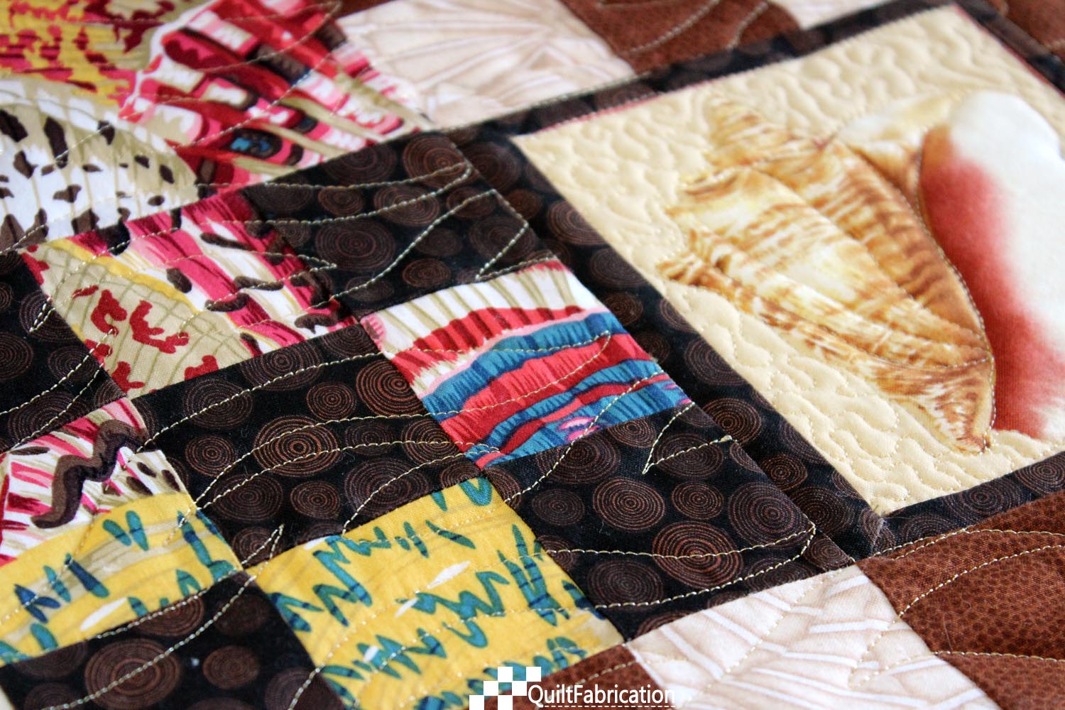 Pantographs plus Custom Quilting