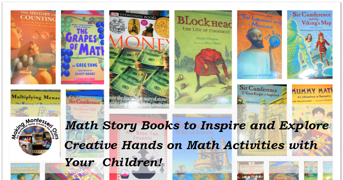 "Making Montessori Ours": The Most Amazing Math Story Books for Kids