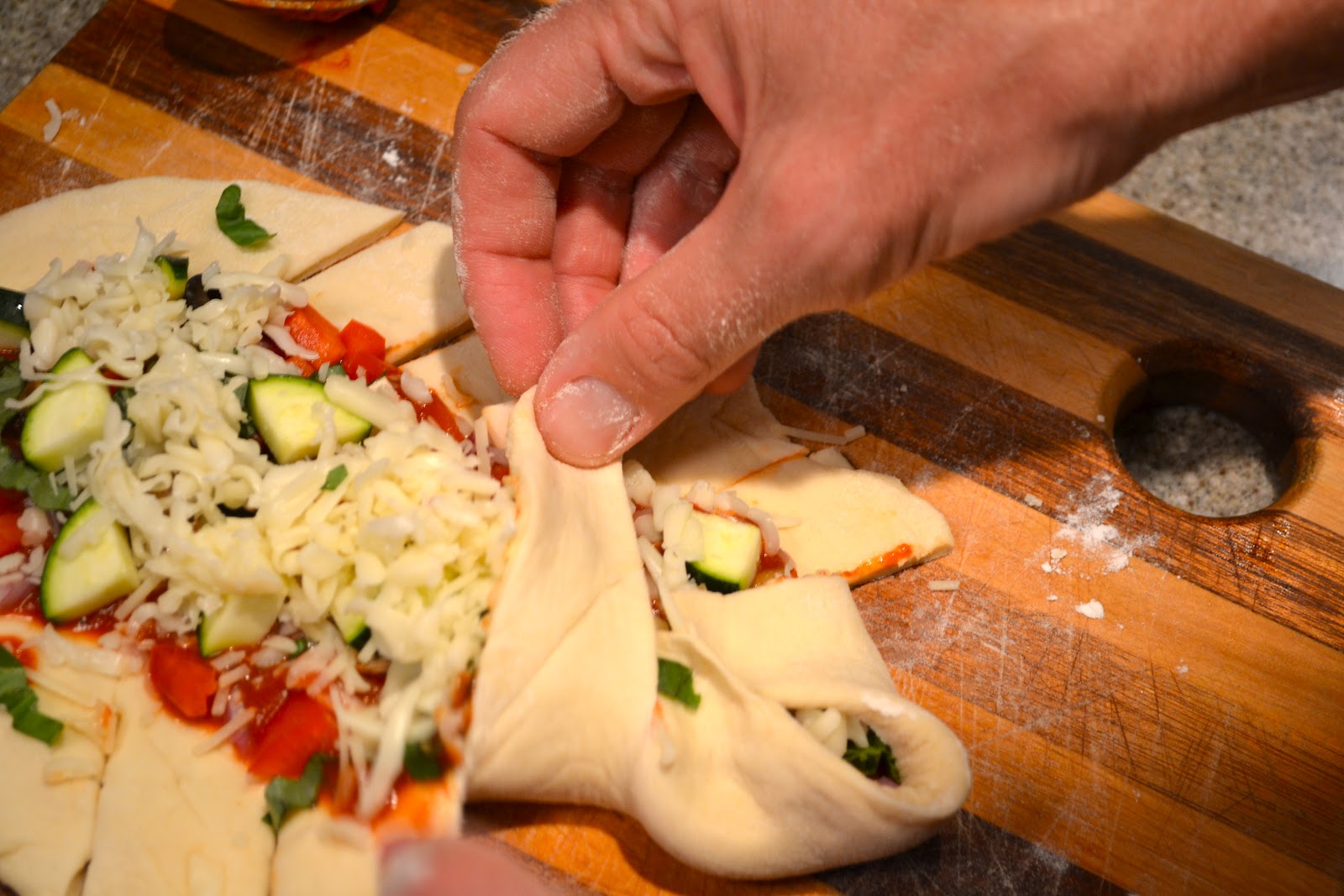 Never Skip Dessert: Braided Calzones