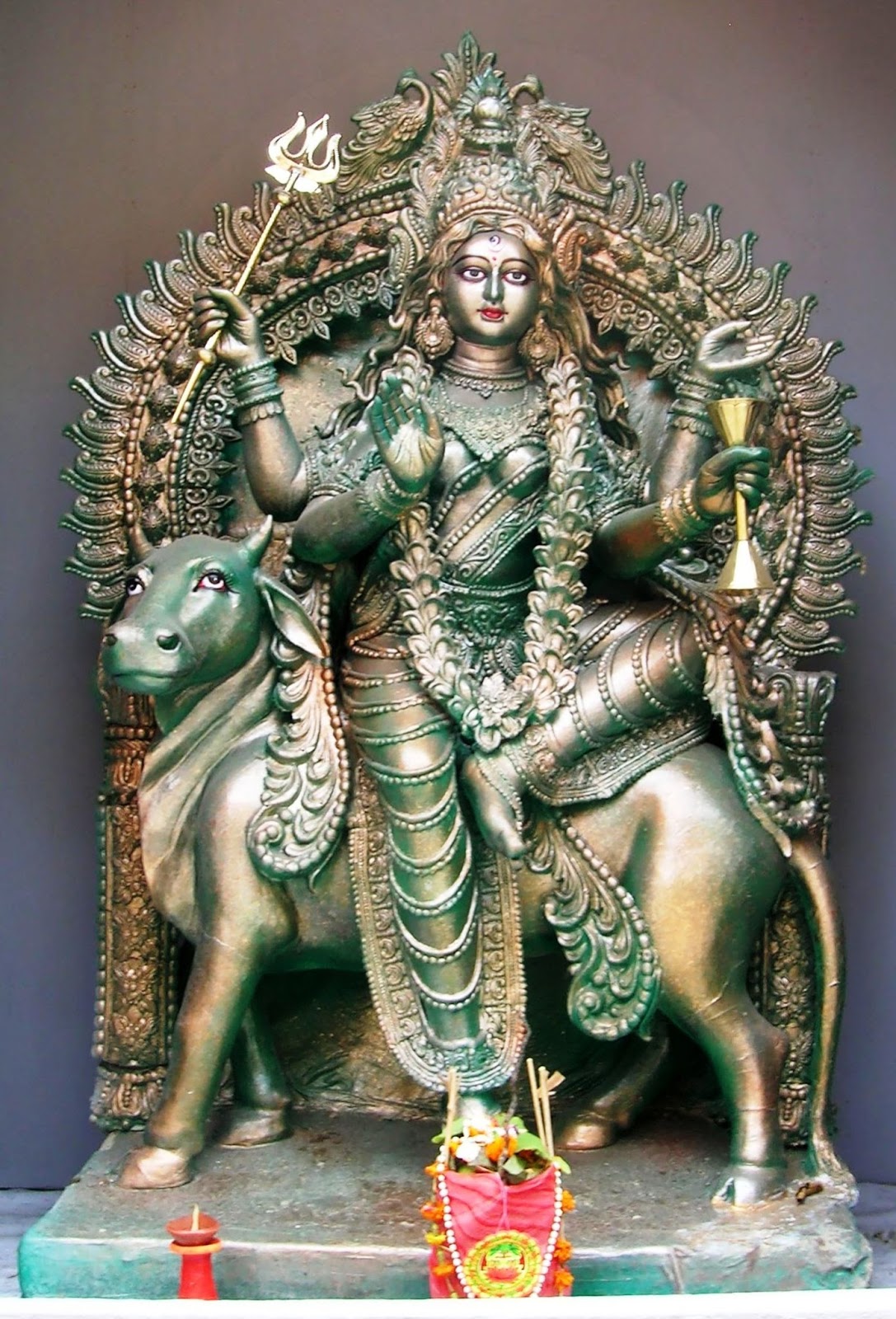 Navaratri Day 8 - Maa Mahagauri ~ Sankar Art Works