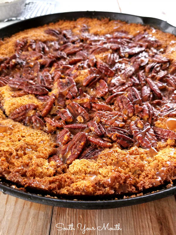 South Your Mouth: Pecan Cornbread Cobbler