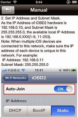 OBD2 iPhone