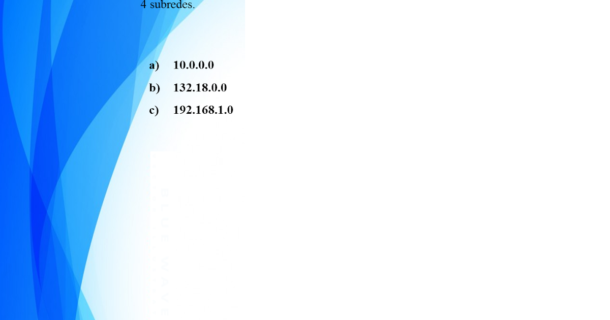 Introducción a las Redes : Tutorial de Subneteo