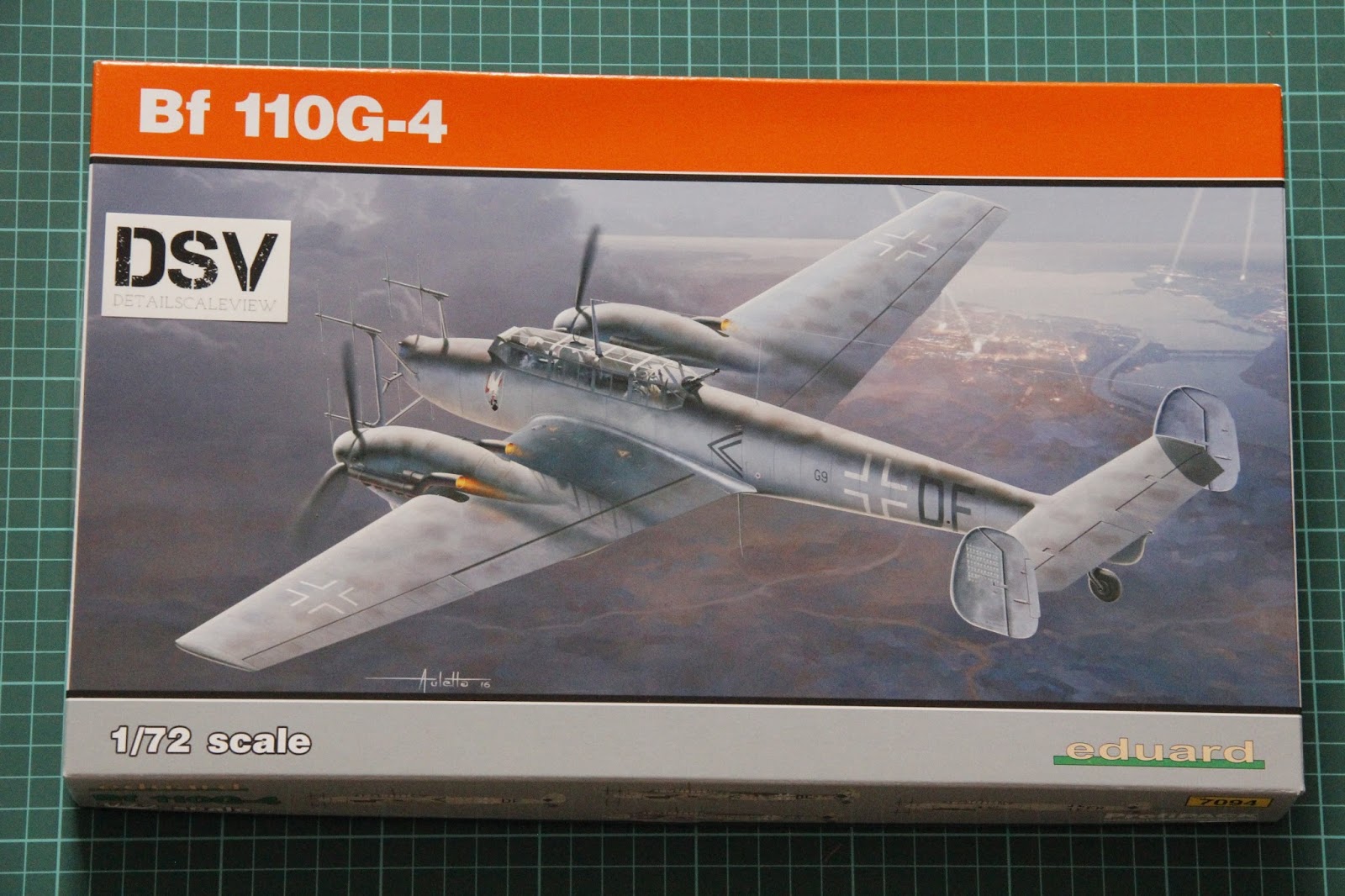 Eduard 1/72 Bf 110G-4 Profipack (7094) - DetailScaleView
