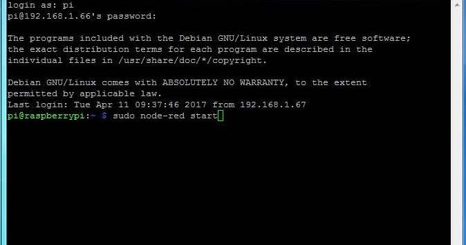 Demo MongoDB function in Raspberry Pi 3 with Node Red
