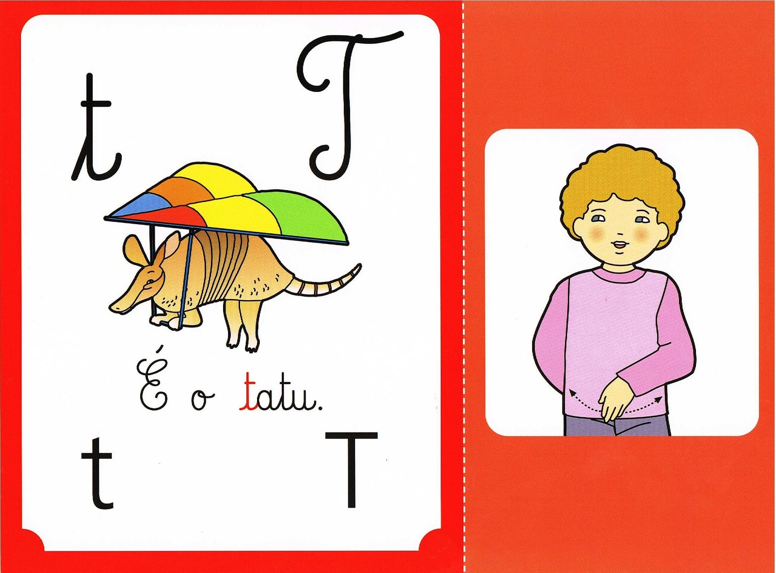 Turminha da alegria: Letra T