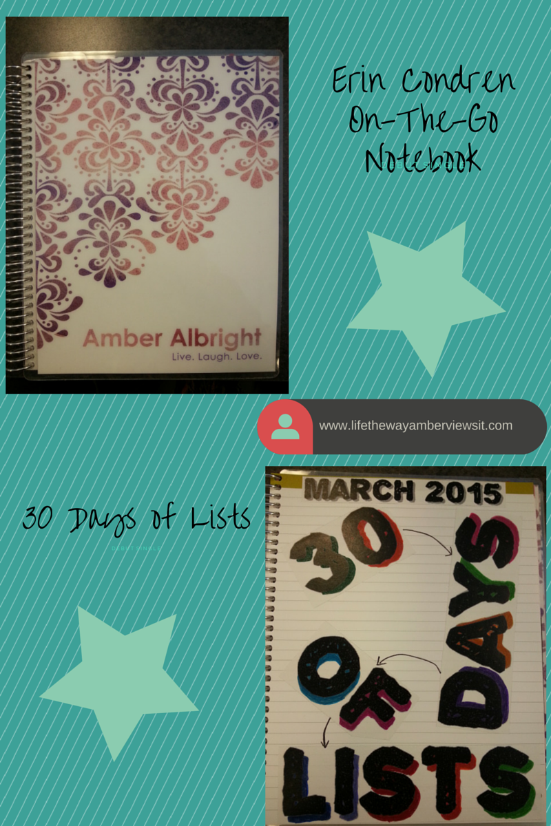 Life The Way Amber Views It 30 Days Of Lists Erin Condren On The Go Life The Way Amber Views It 30 Days Of Lists Erin Condren On The Go