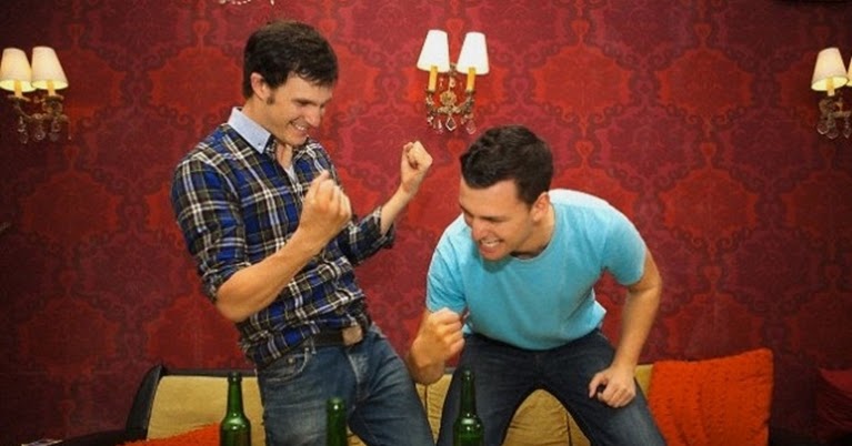 - All Natural & More: Male bonding lowers stress levels...