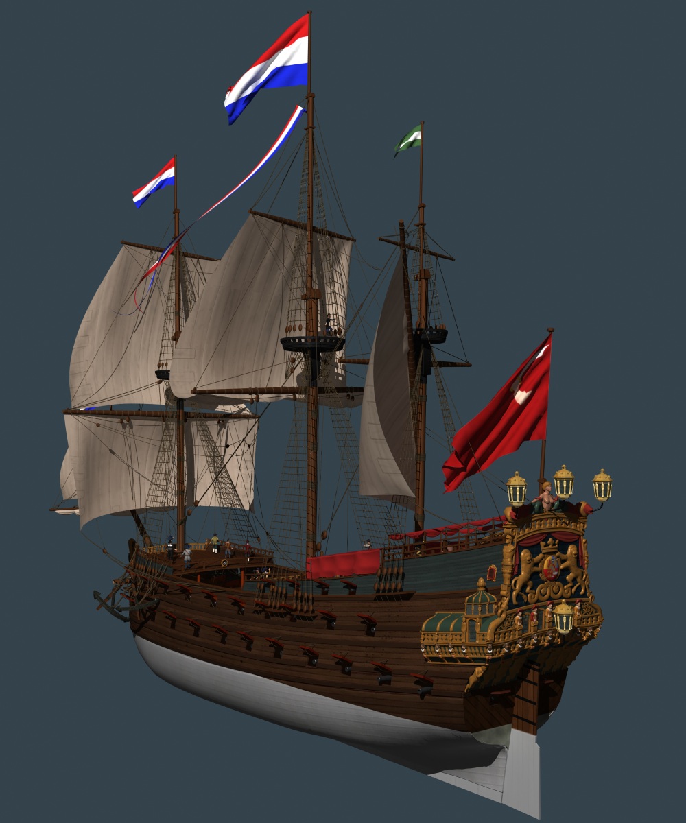 Recreating the ships of the 17th century: september 2012