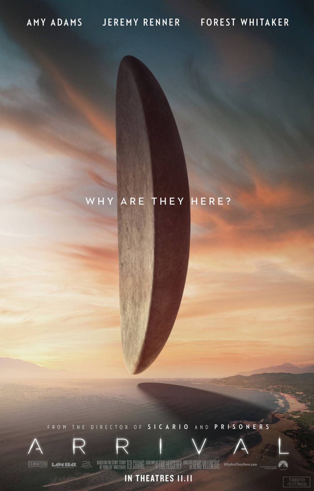 Arrival - 2016 - Denis Villeneuve | Garlic Poker Everything