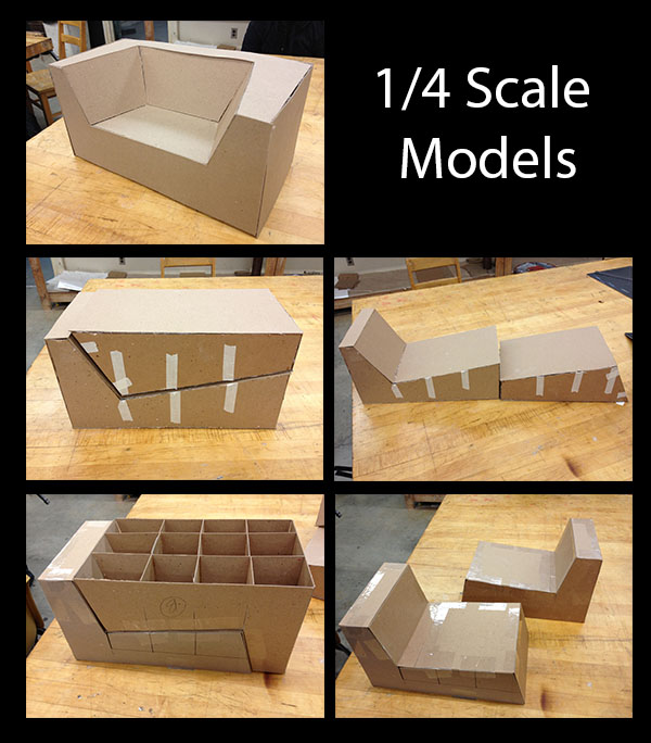 Cardboard Lounge: Day 2- Group S