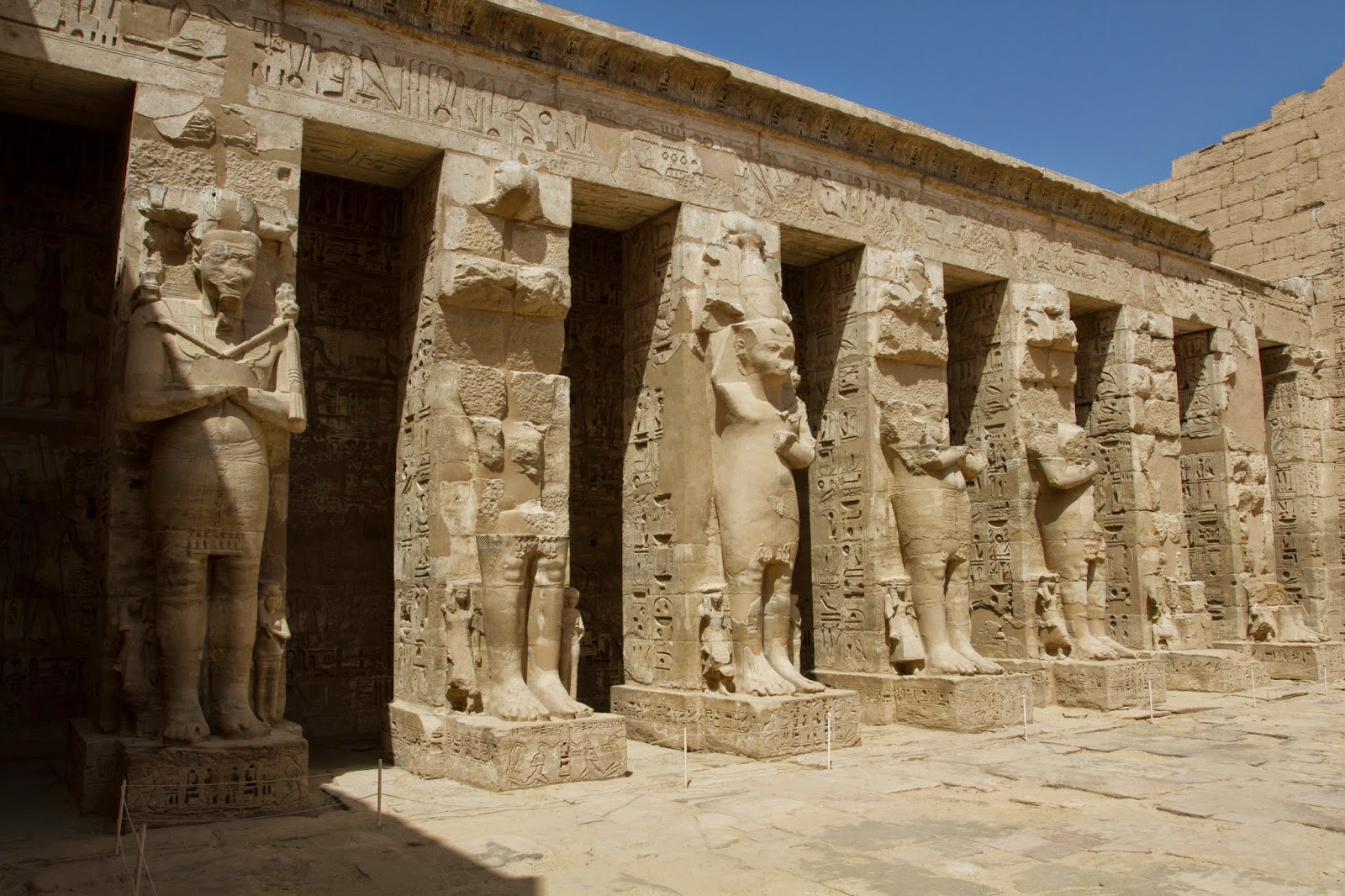 Travelling First Class On A Second Class Ticket: Medinat Habu, Egypt