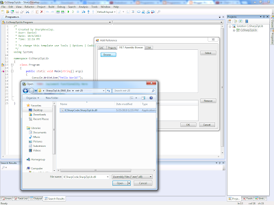 Programmer's Ranch: C#: Extracting Zipped Files with SharpZipLib