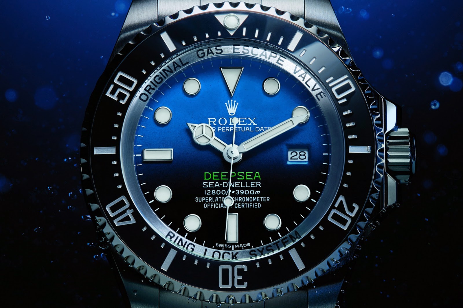 OceanicTime: ROLEX Deepsea D-BLUE Dial EDITION