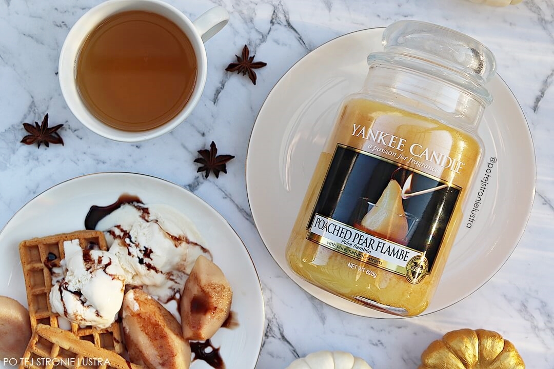 Yankee Candle Poached Pear Flambe - gotowana gruszka w syropie ...