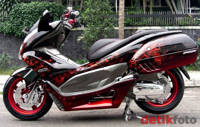 Modifikasi Honda Pcx 2014