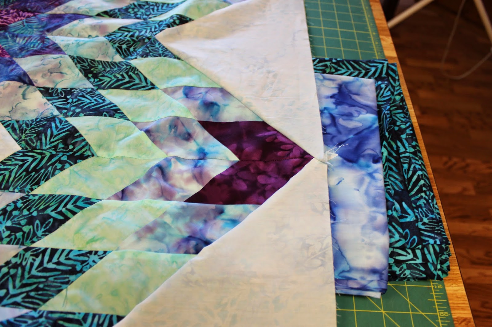 As reasonable as can be expected: Broken Lone Star Quilt - Part 5
