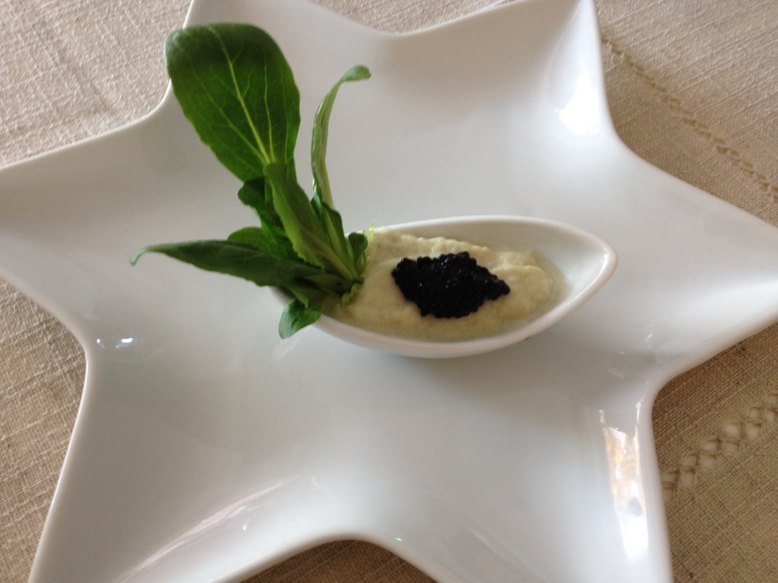 J'invite chic et facile: amuse bouche de mousse de fenouil