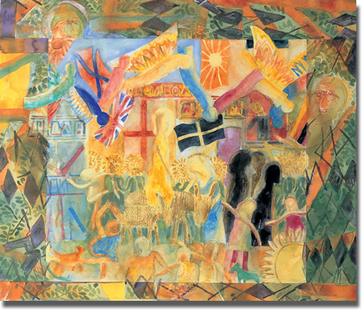 World Famous Modern Christian Art Display