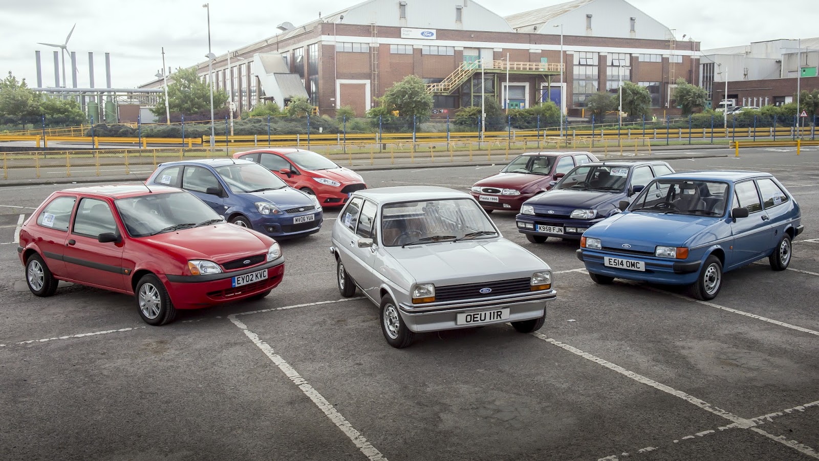Pequeño de las cuatro décadas: el Ford Fiesta cumple 40 años : Autoblog ...