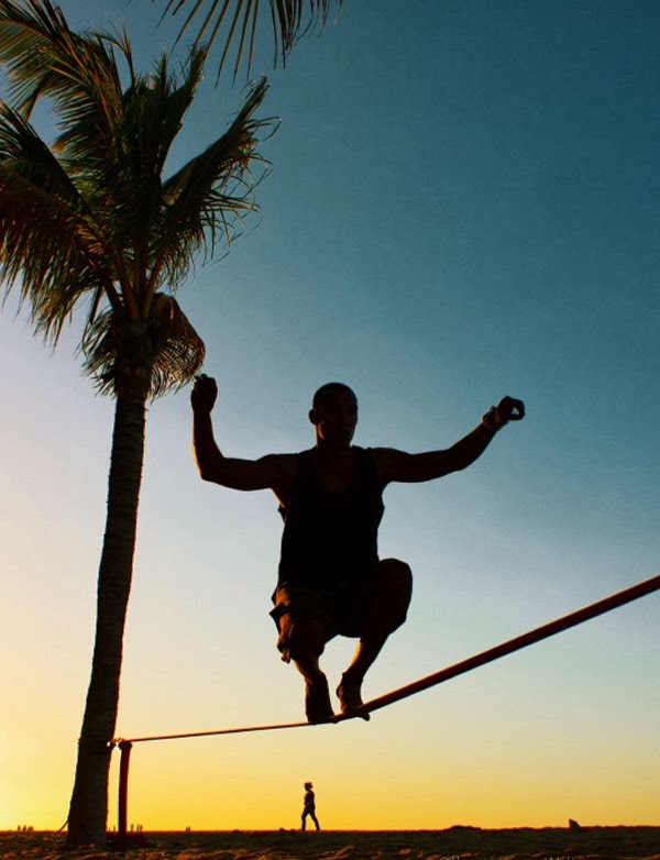 Oficina Chic: Slackline no Verão