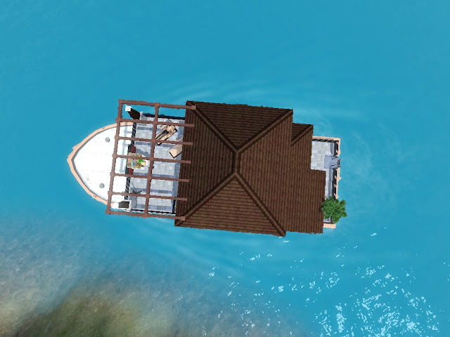 The Sims 3 Inspirations • House Boat