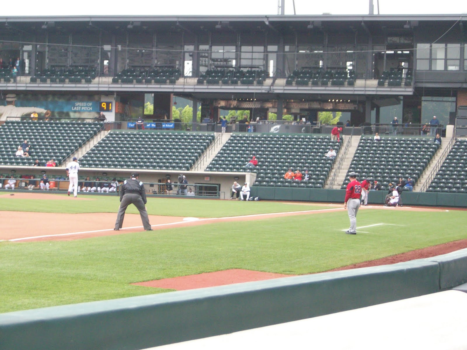 Living Better One Day At A Time: Columbus Clippers baseball game