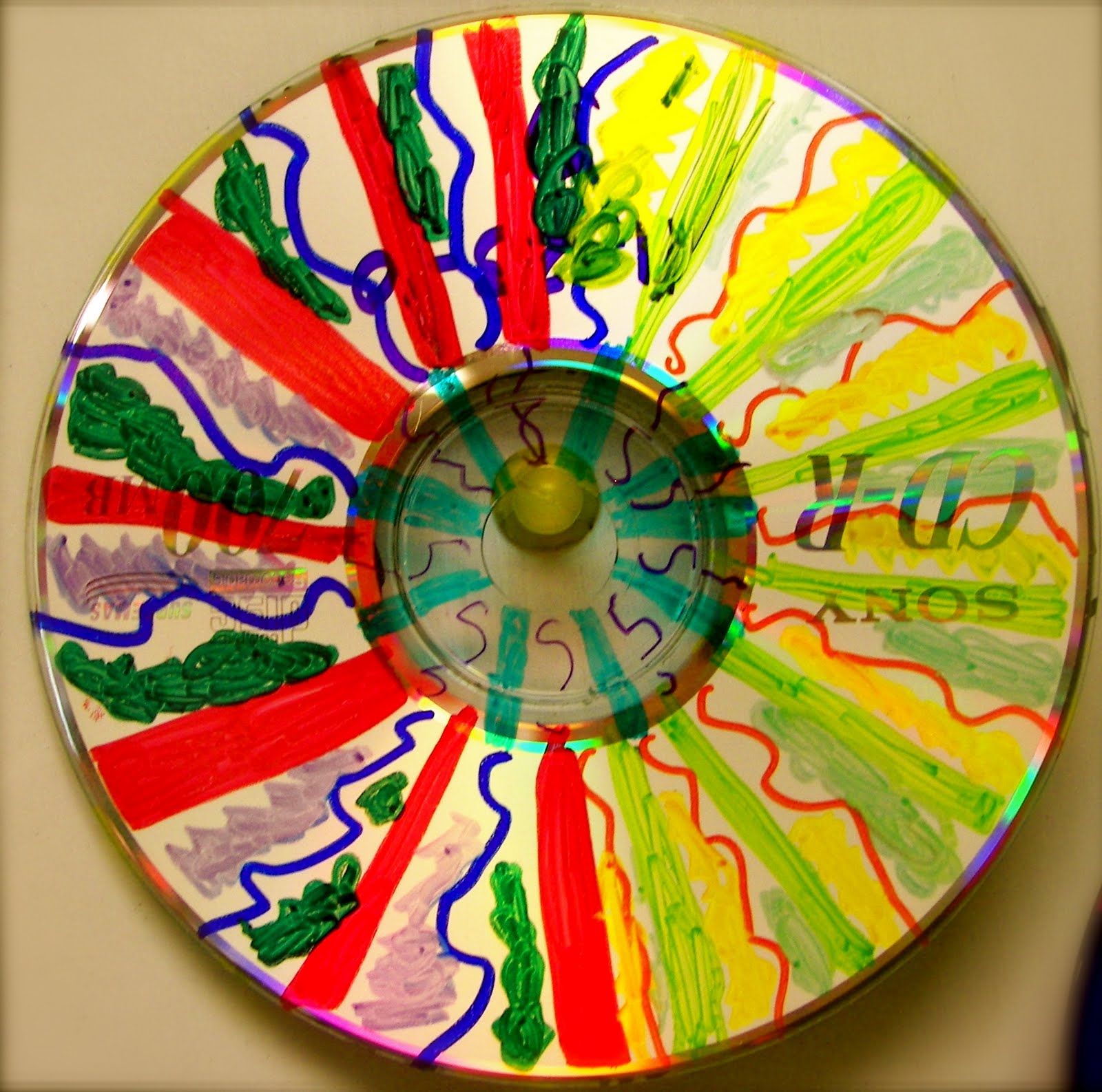 Organized Chaos: Radial CD Designs -- All Grades (examples of 2nd, 3rd ...