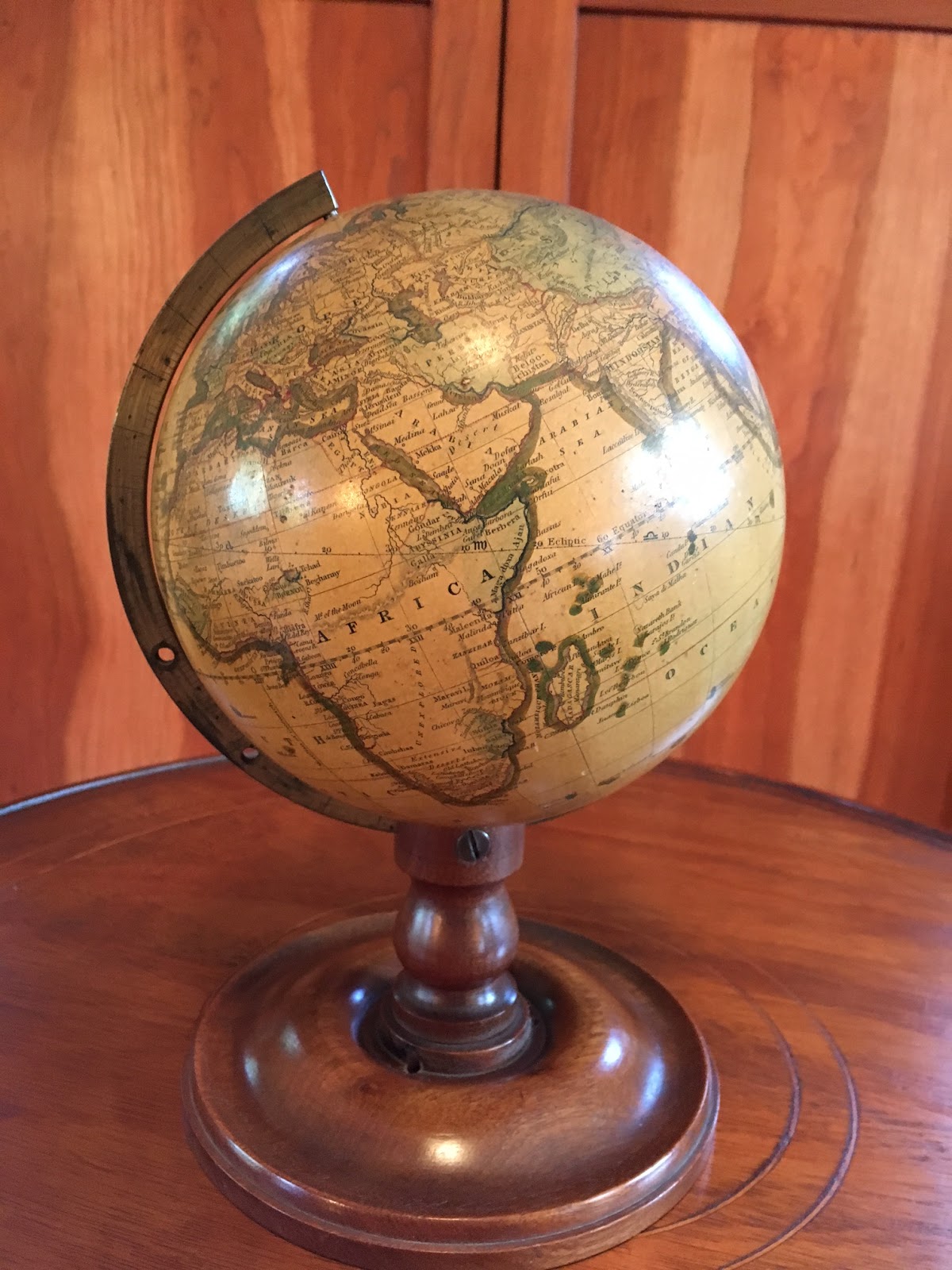 Collecting Antique and Vintage Globes: Gilman Joslin 1846 globe, 170 ...