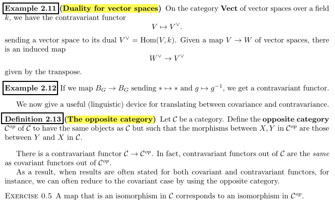 Contravariant Functor - My Courses