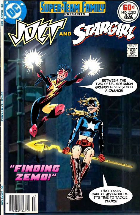 Super-Team Family: The Lost Issues!: Jolt and Stargirl