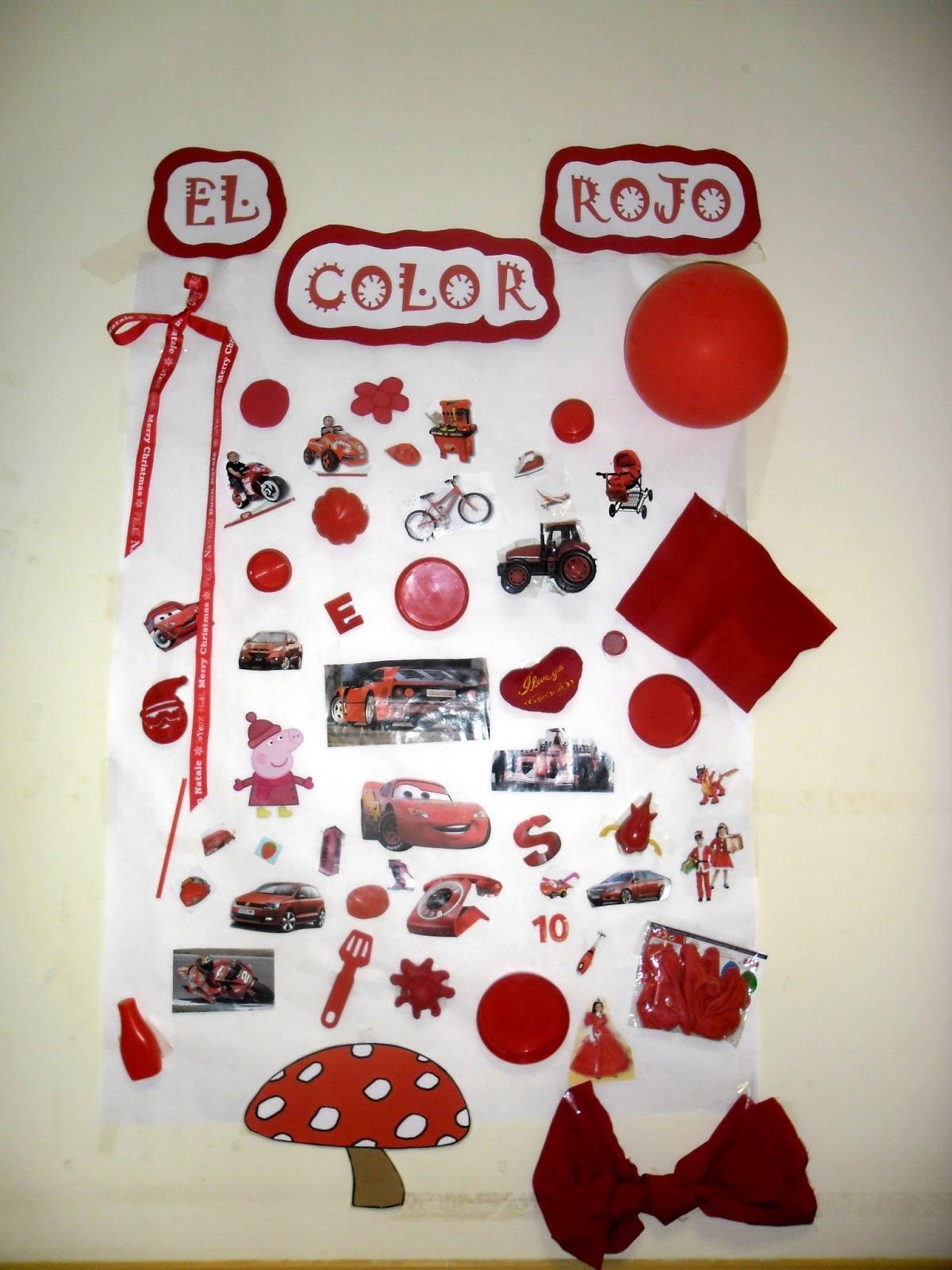 RECURSOS DE EDUCACIÓN INFANTIL: LA FIESTA DEL COLOR ROJO