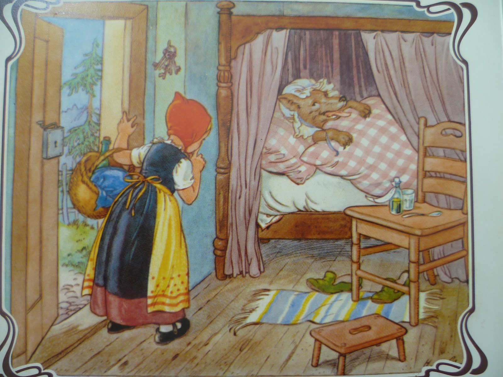 Grethilde: roodkapje