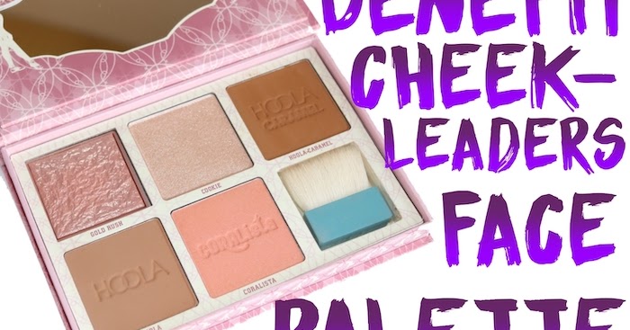 Benefit Cheekleaders Face Palette Review, Swatches, Demo - Cosmetopia ...