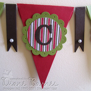 colour me happy: Merry Christmas pennant banner