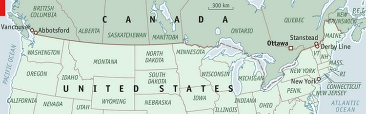 Duner's Blog: JULY 27 IS THE US / CANADA BORDER PATROLLED?