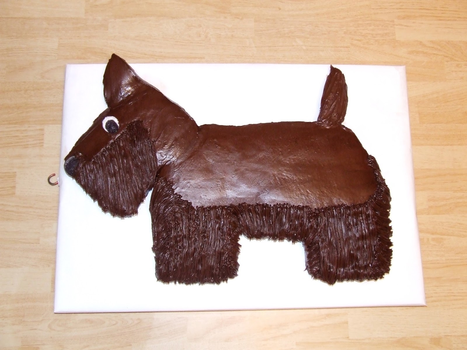 Honeycomb : Scottish Terrier cake!