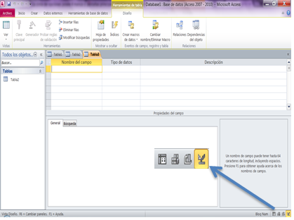 Microsoft Access 2010: Interfaz de Access 2010