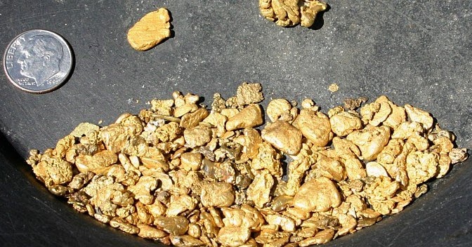 Gold and platinum discovered in south-east Irish streams - Geology In