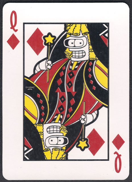Ringo Stalin's Curios: Futurama Playing Cards; OR 'Grunka Lunka Dunkity ...