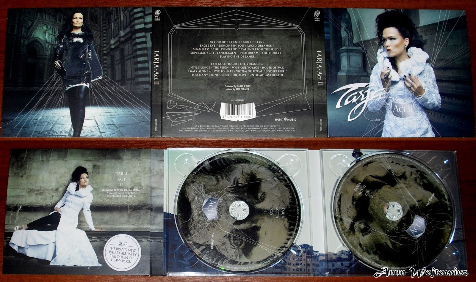 Tarja Turunen Collection: ACT II - 2 CD - DIGIPACK - GERMANY EDITION