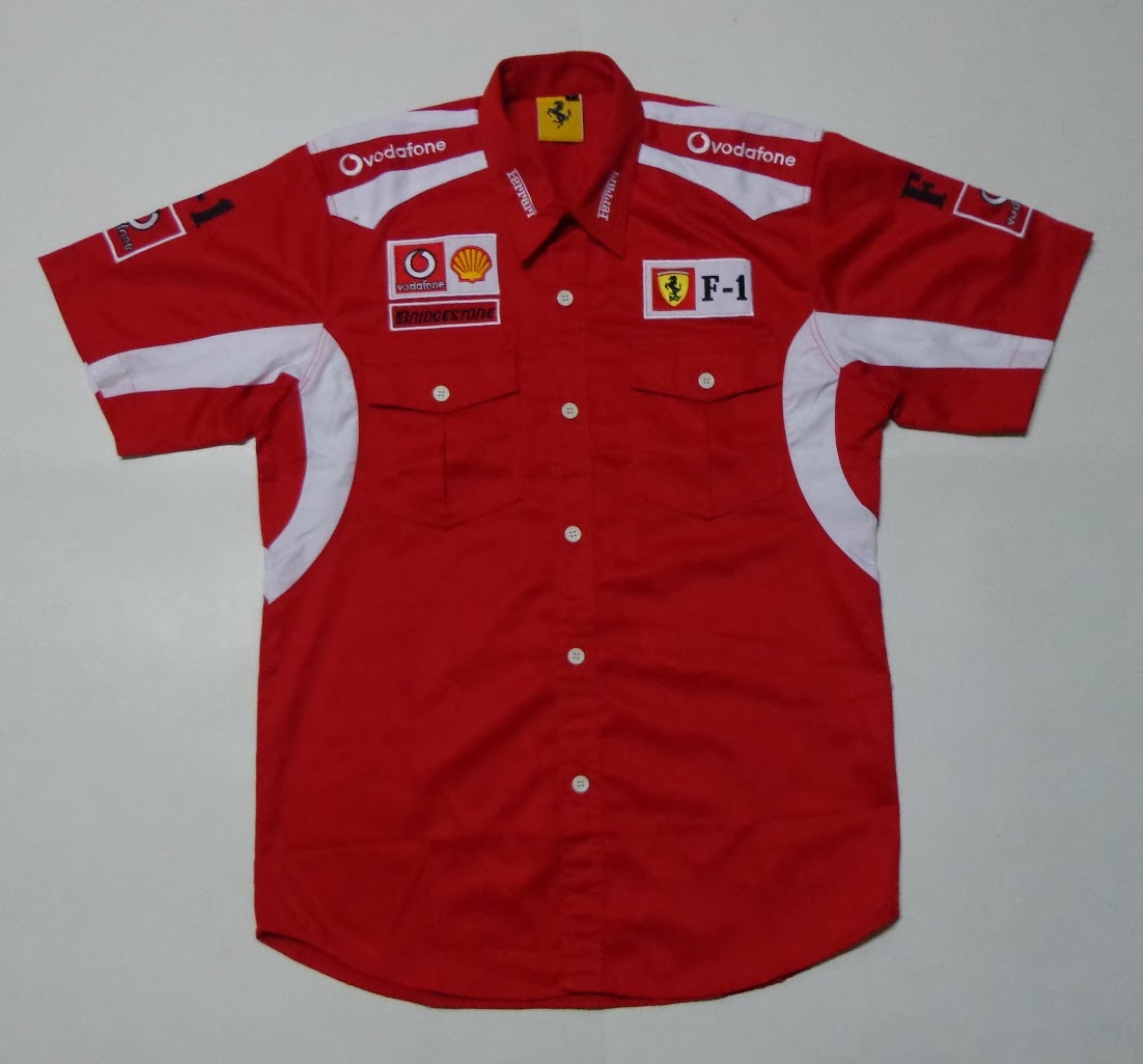 suedeheadbundles: Ferrari F1 Pit Crew Shirt (SOLD)