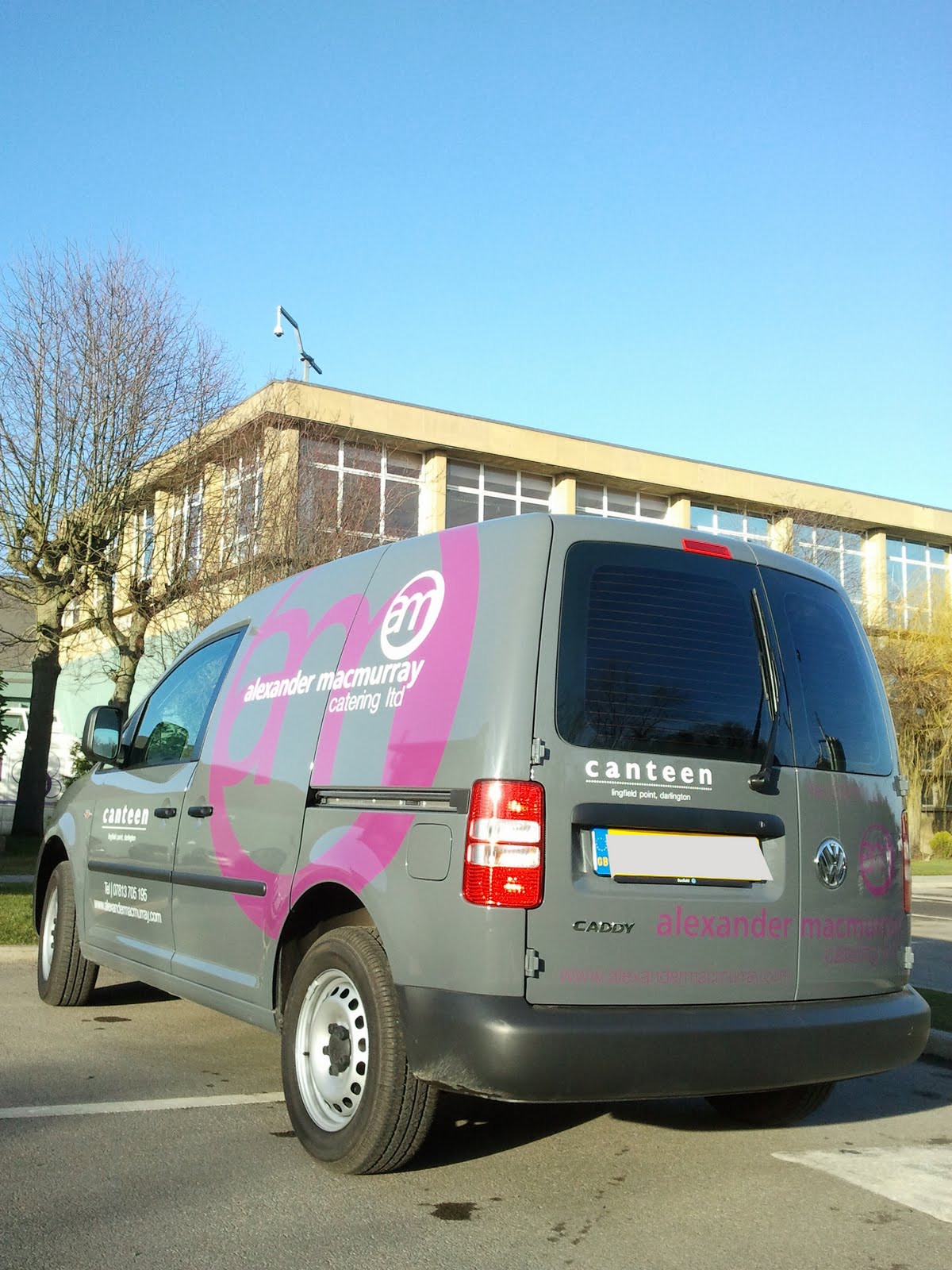 The Green I Signs Blog: Volkswagen Caddy Vehicle signwriting for ...