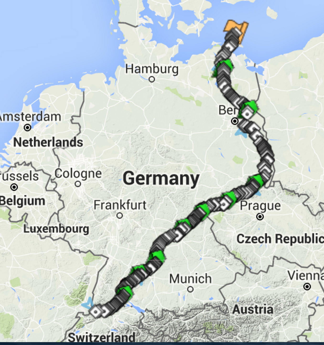 Roland Sturm: Bikepacking Trans Germany
