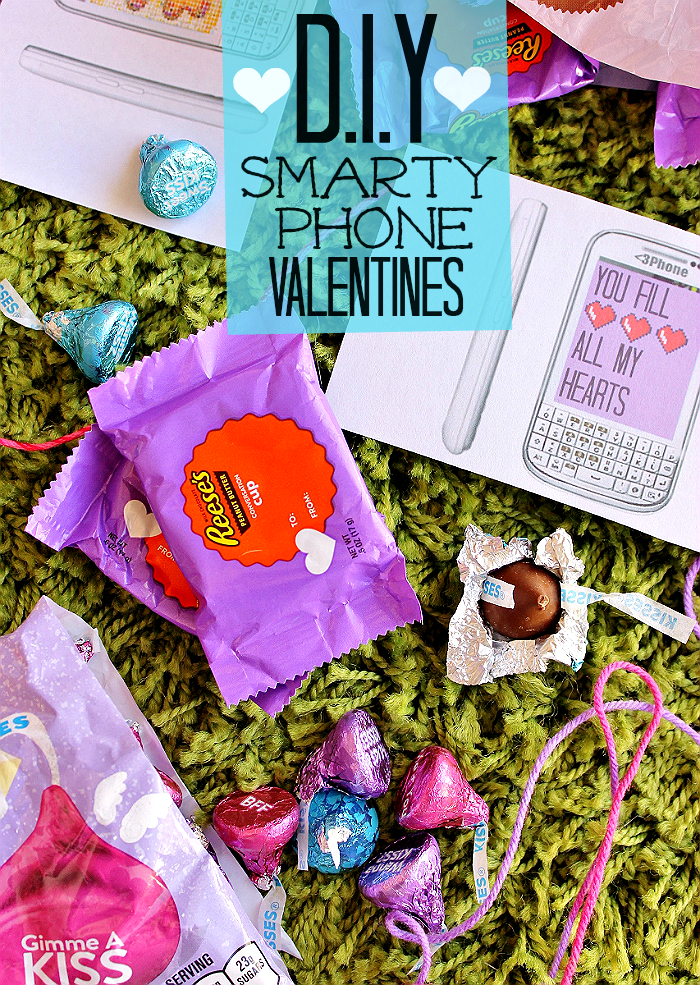 Momma Told Me: D.I.Y. Smarty Phone Valentines With Free Printable ...